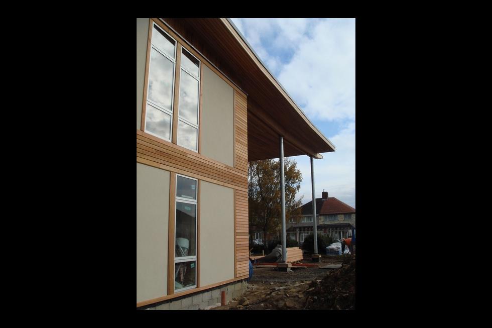 Straw bale building takes shape - images | News | Building